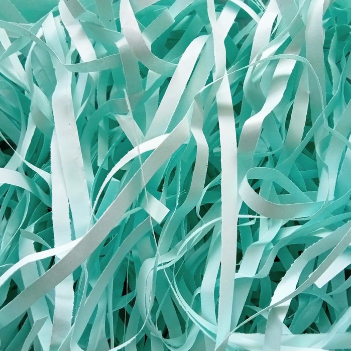 Jual [15 GRAM - 50 GRAM] SHREDDED PAPER KERTAS SERUT CACAH PACKING ...