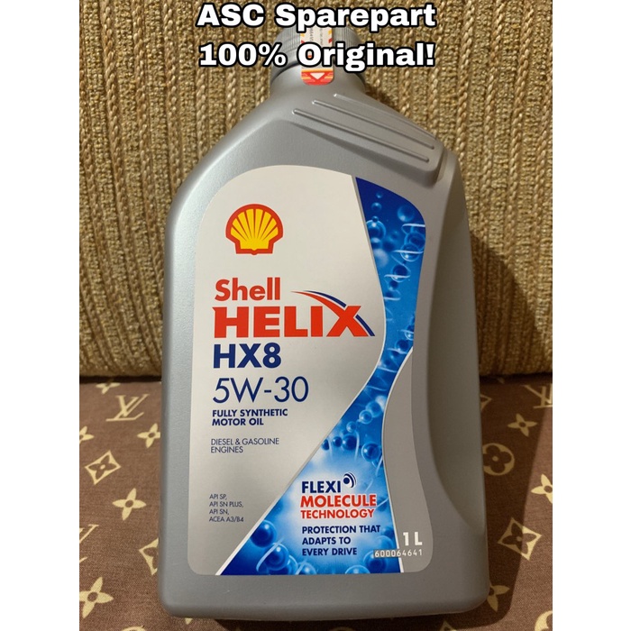 Jual Oli Mobil Shell Helix Hx8 5W/30 1L 100% Original! #98 | Shopee ...