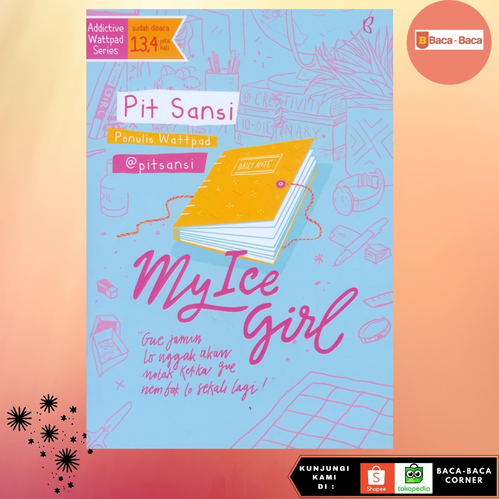 Jual BACA BACA MY ICE GIRL NOVEL | Shopee Indonesia