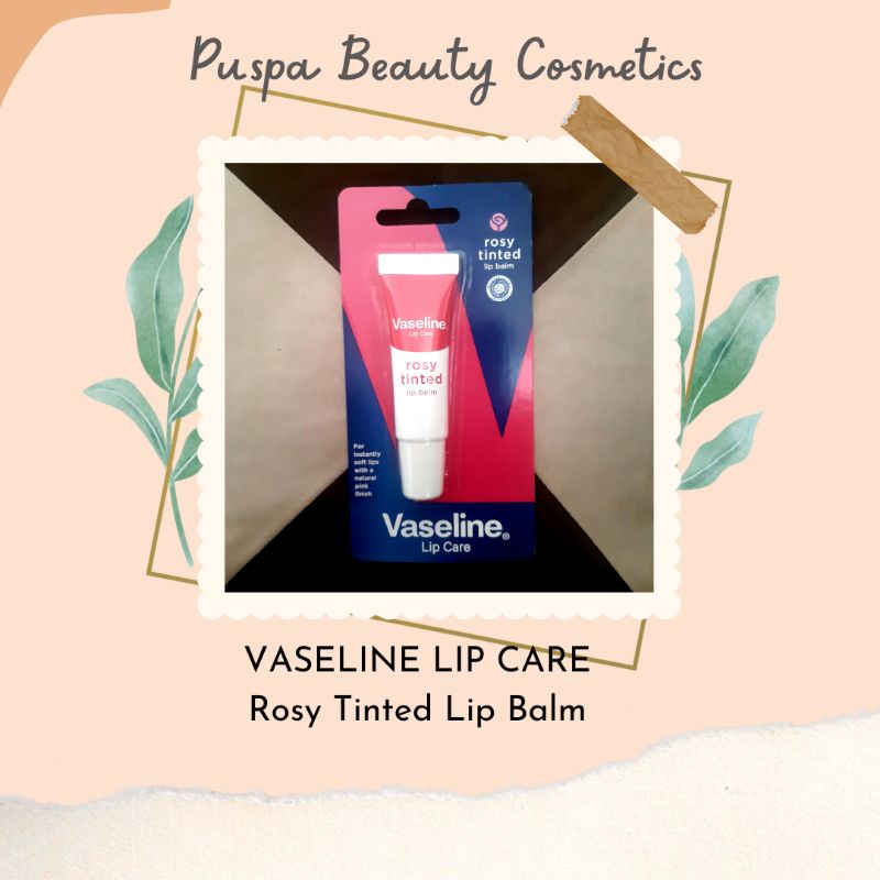 Jual VASELINE Lip Care Rosy Tinted Lip Balm | Shopee Indonesia