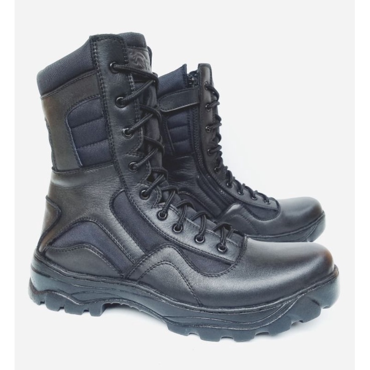 Jual SEPATU LARAS PDL TNI POLRI BAHAN KULIT 009 sparta | Shopee Indonesia
