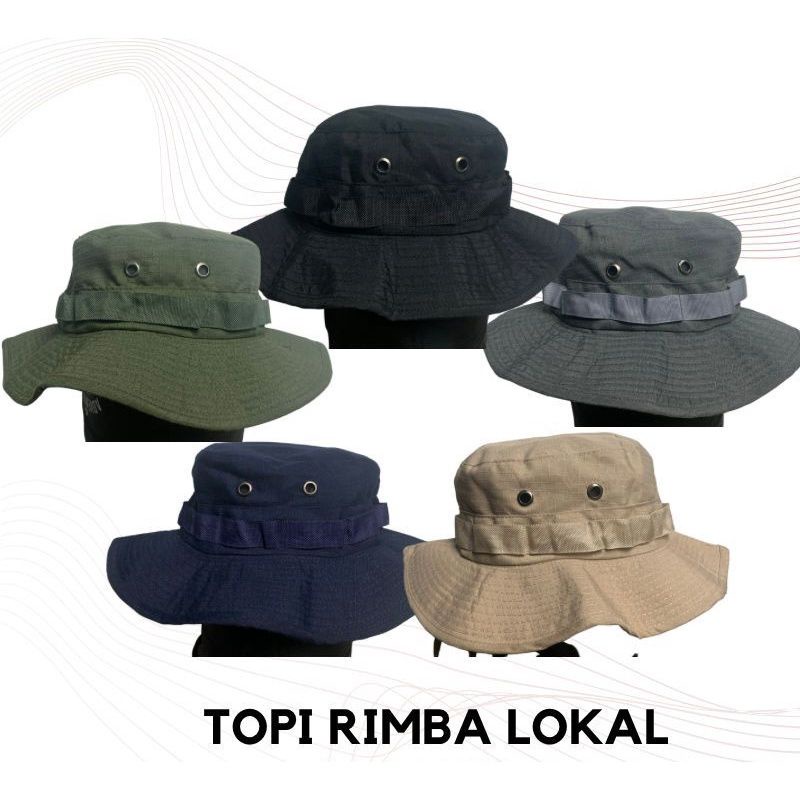 Jual TOPI RIMBA LOKAL | Shopee Indonesia