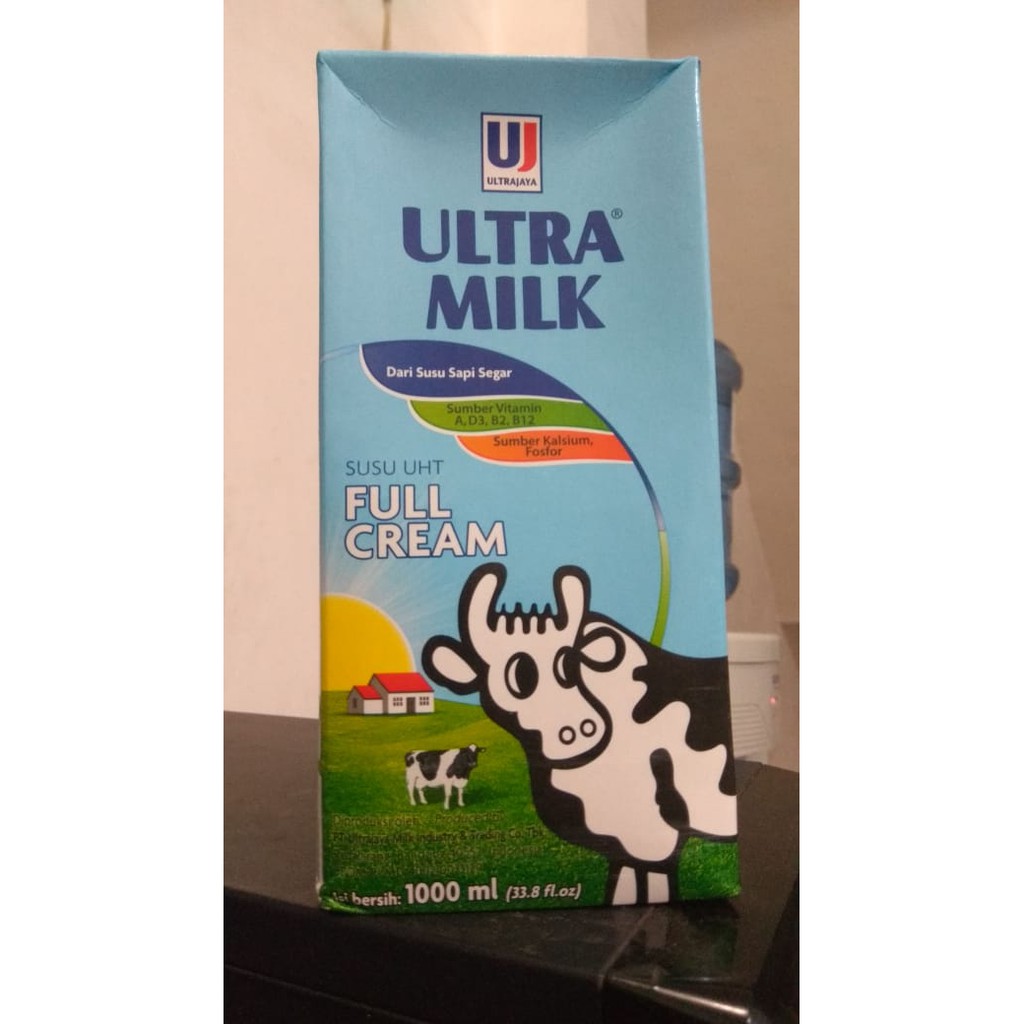 Jual Susu UHT Ultramilk Full Cream 1liter | Shopee Indonesia