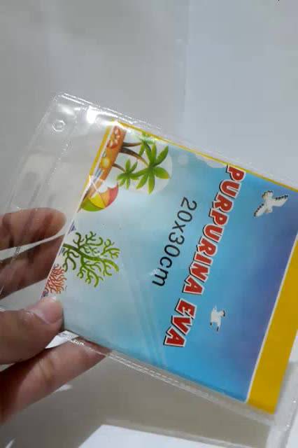 Jual Plastik Mika Name Tag ID Card 0,09 Micron 1 Pak Isi 100pcs ...