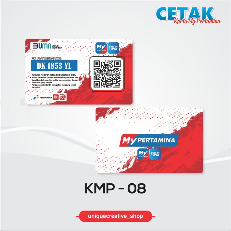 Jual Cetak Kartu MyPertamina Resmi | Shopee Indonesia