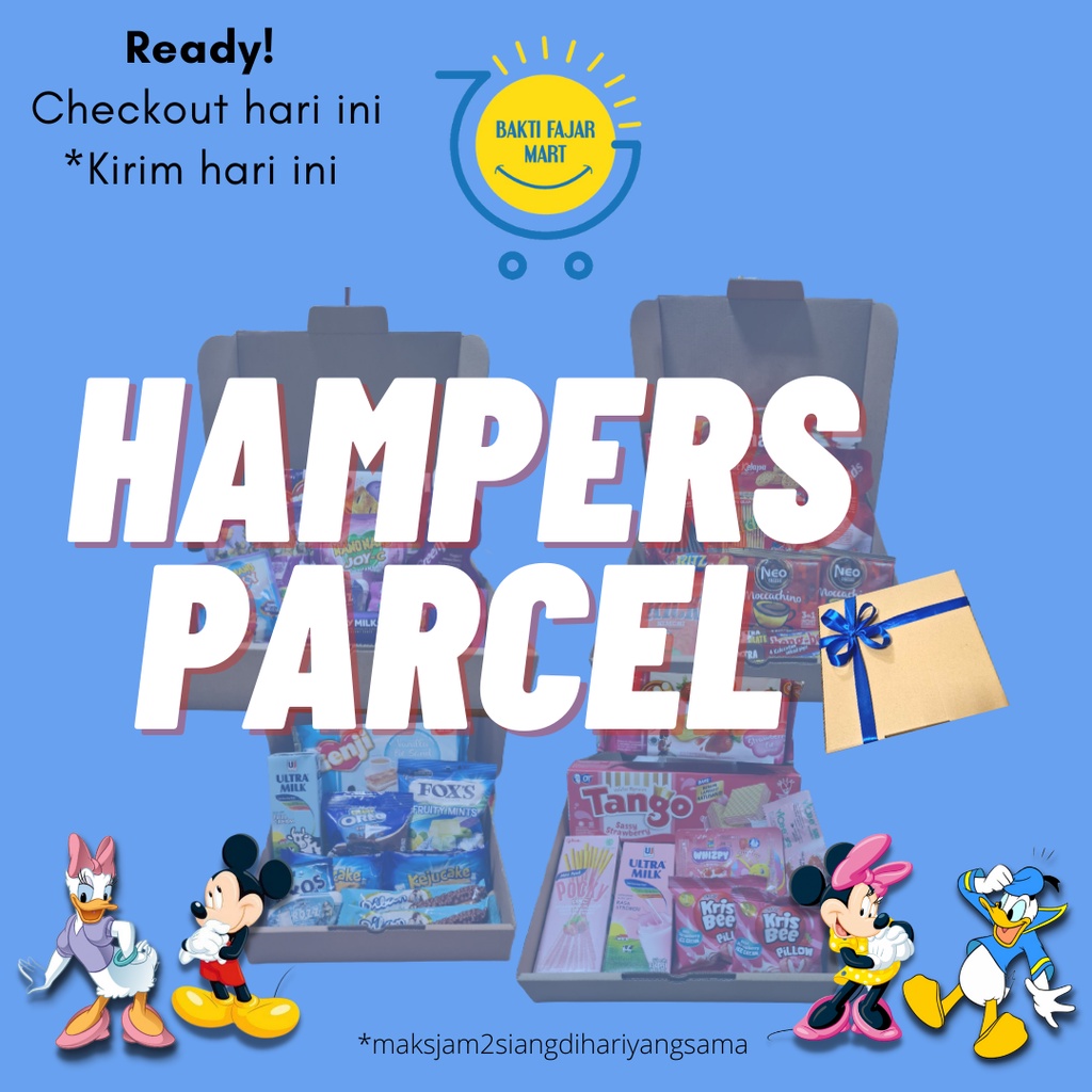 Jual PARCEL HAMPERS LEBARAN 2022 DISNEY / Untuk anak anak / Angpao ...