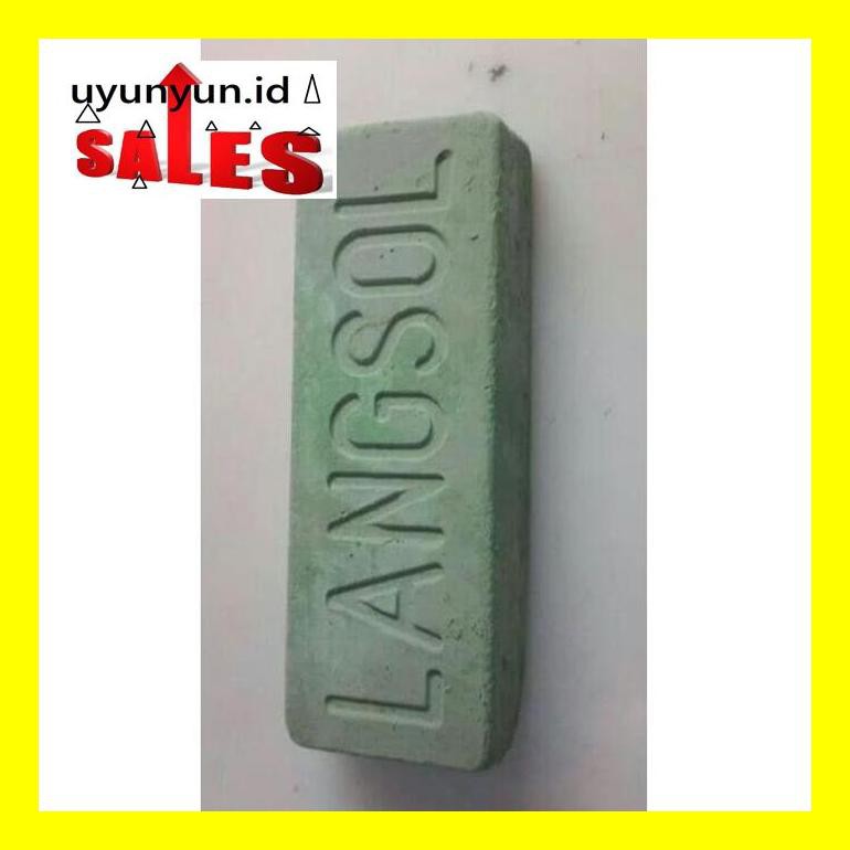 Jual 50Mehtcd Langsol / Batu Hijau Ijo / Sabun Poles Besi Stainless ...