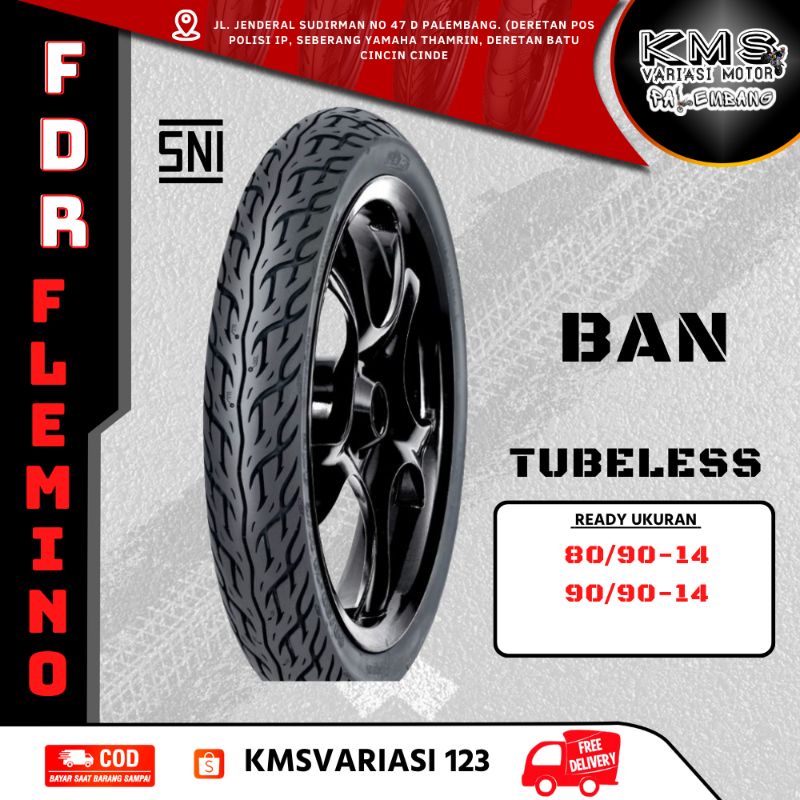 Jual ban motor murah fdr flemino ring 14 matic tubless vario beat mio ...