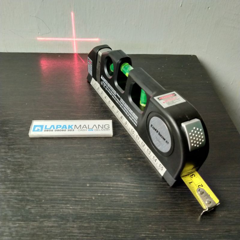 Jual Penggaris Laser Horizontal Vertical 250 cm | Shopee Indonesia