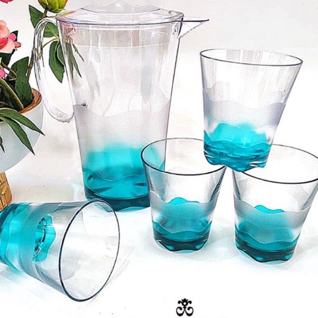 Jual Promo!! Sherly Glass tupperware sheerly elegant glass eceran 1 pcs ...