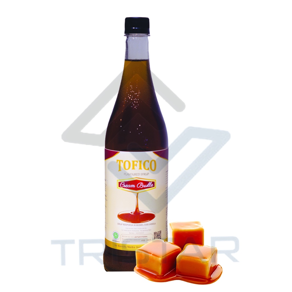 Jual BEST SELLER - Sirup Premium Rasa Cream Brulle - Tofico Syrup 1 ...