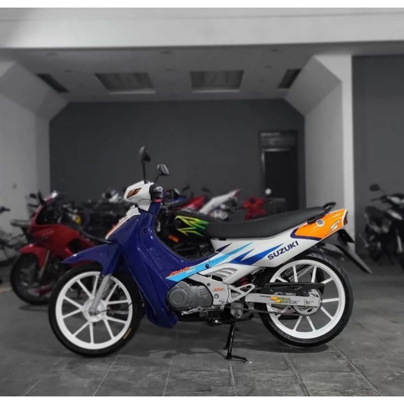 Jual (BAYAR DITEMPAT) Striping Satria Lumba tahun 2000 tipe R tipe S ...