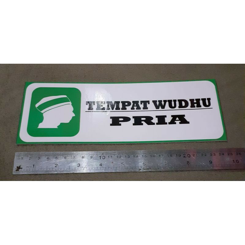 Jual sticker himbauan masjid,sticker infaq,sticker shaf,sticker wajib ...
