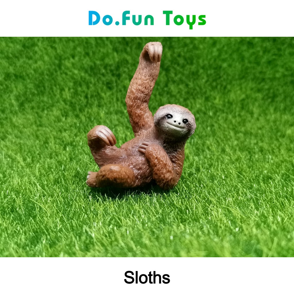Jual Animal Figurine | SLOTH / Mainan Miniatur Binatang Kungkang ...