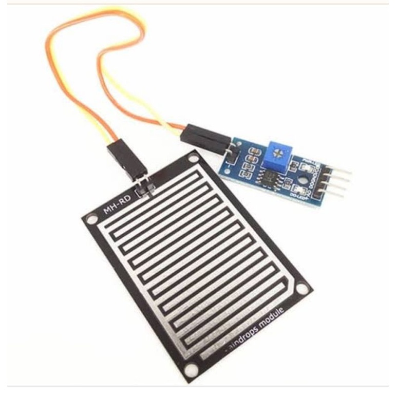 Jual raindrops rain drop sensor pendeteksi air hujan untuk arduinoo ...