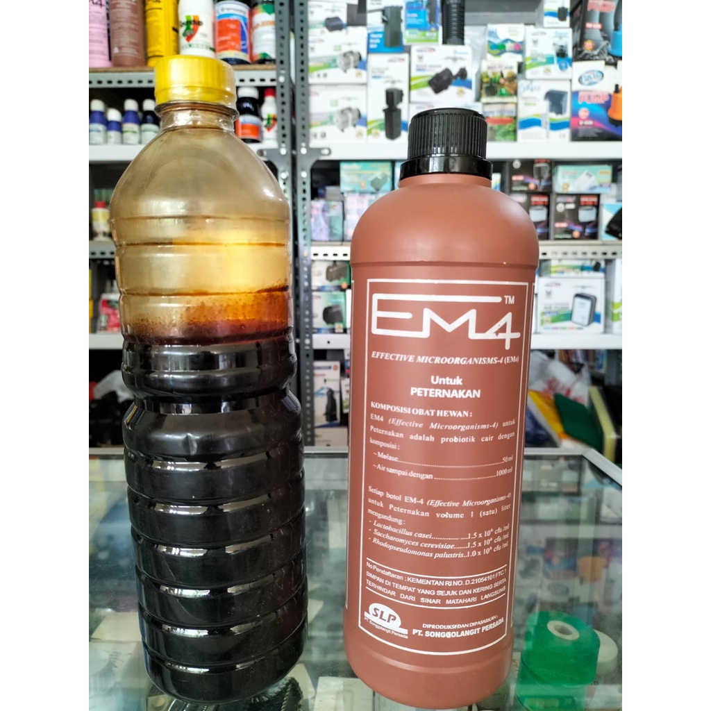 Jual Paket EM 4 EM4 PETERNAKAN 1 LITER + MOLASE 1 kg | Shopee Indonesia