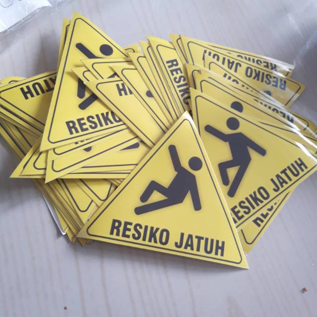 Jual Stiker Resiko Jatuh | Shopee Indonesia