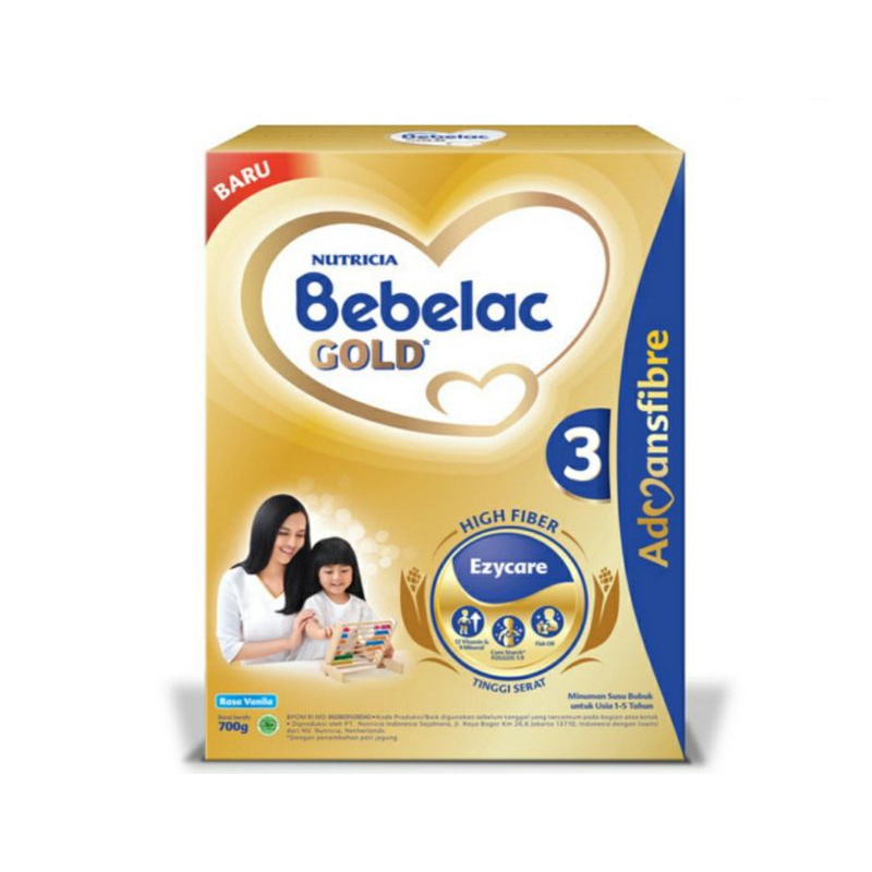 Jual Bebelac Gold 3 Susu Pertumbuhan Anak >1 Tahun Vanila 700 g | Shopee Indonesia
