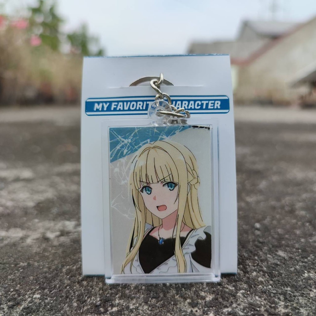 Jual Keychain Anime Tantei wa Mou Shindeiru - Ganci Anime Mieruko-chan ...