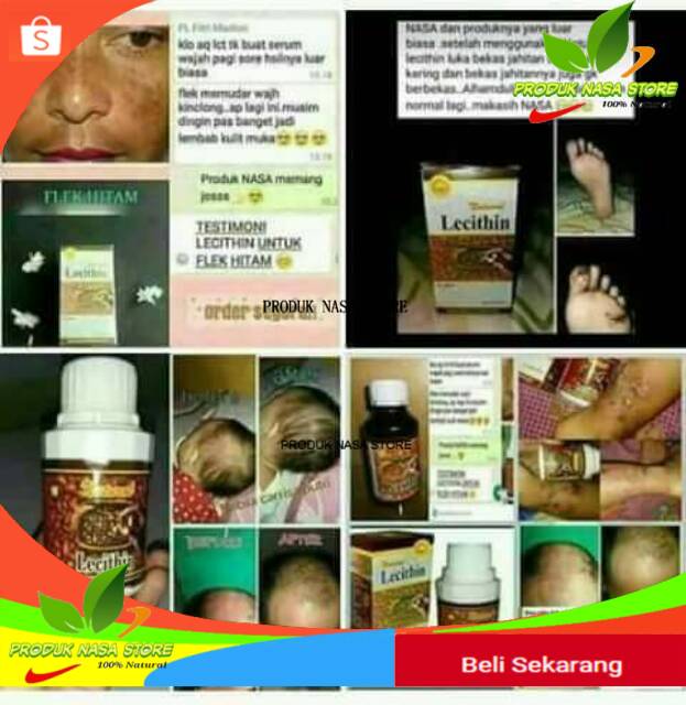 Jual Produk Nasa Original NATURAL LECITHIN BESAR Minyak Kedelai LCTB ...