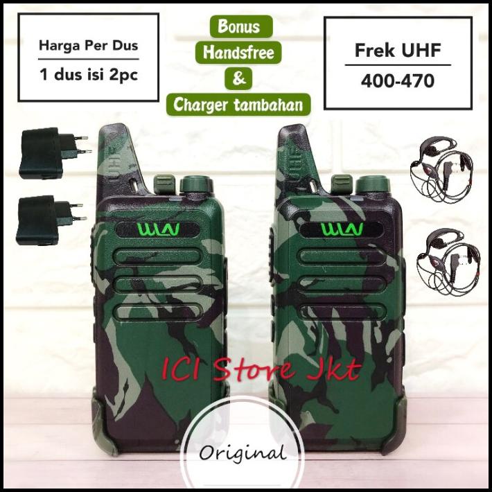 Jual Radio Ht Wlan Loreng Hijau Army / Ht Wln Loreng Hijau Army Isi 2 ...