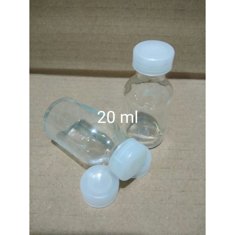 Jual Botol kaca vial 20 ml | Shopee Indonesia