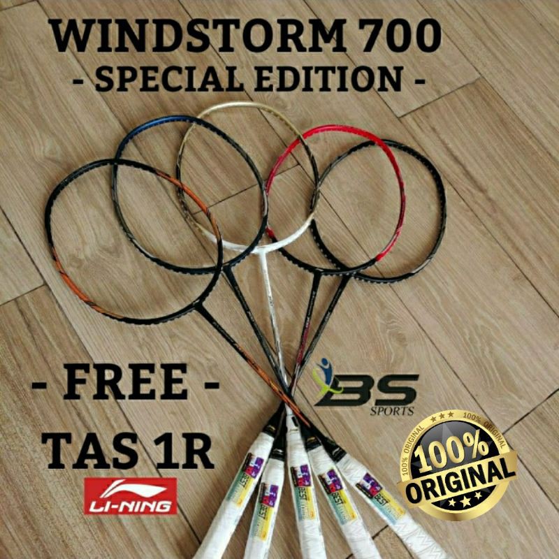 Jual RAKET BADMINTON LINING WINDSTORM 700 SPECIAL EDITION WS700 SE ...