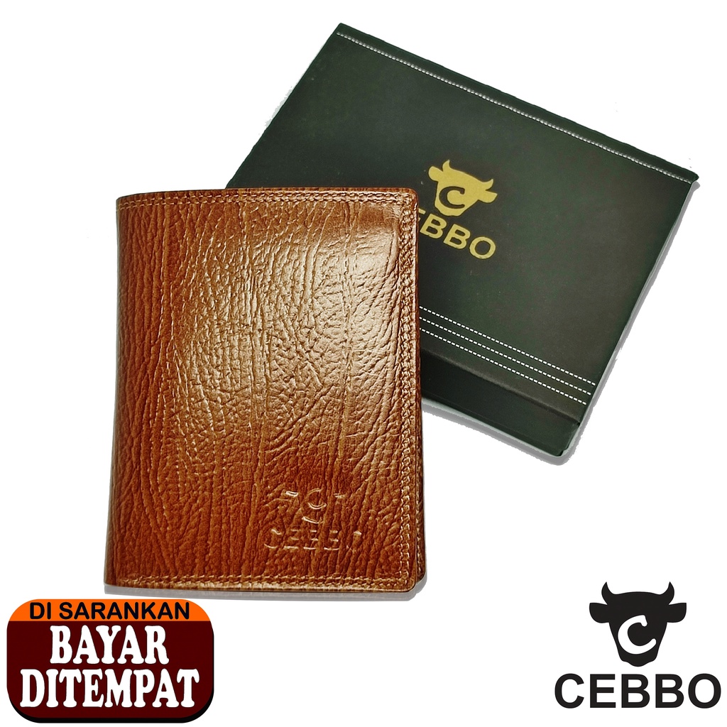 Jual Dompet Lipat 3 Kulit Sapi Motif Serat Kayu | Shopee Indonesia