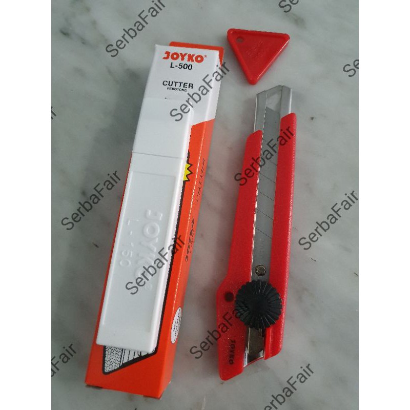 Jual Cutter Besar Joyko Tajam Berkualitas BONUS ISI 1 TUBE | Shopee ...