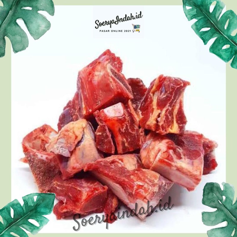 Jual Daging Iga Sapi Lokal Segar Short Ribs Daging Tulang Iga