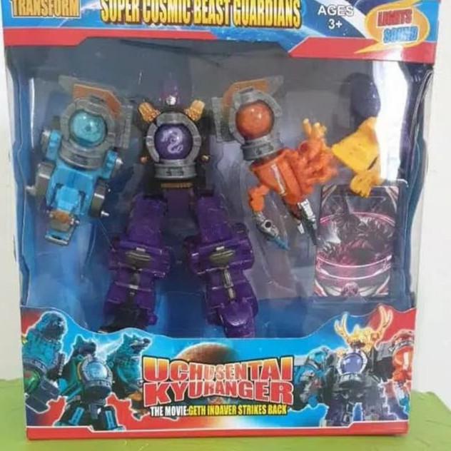 Jual MAINAN KYURANGER ROBOT KYU RANGER TRANSFORM VOYAGER LION KYURENOH ...