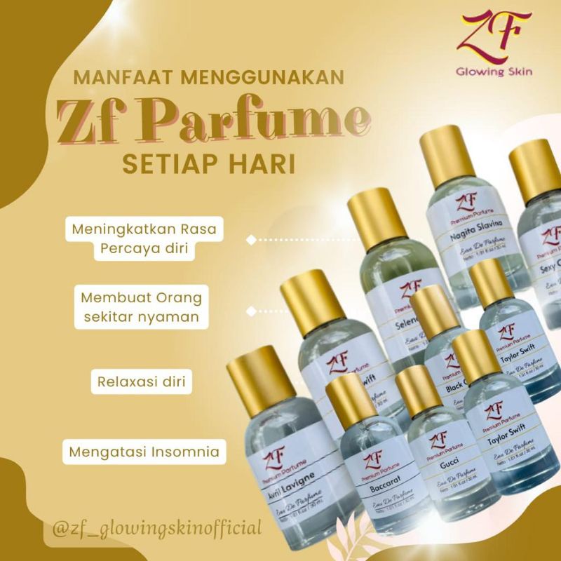 Jual Parfum ZF Premium 30ml Non-Alkohol Tahan 24Jam Pria&Wanita ...