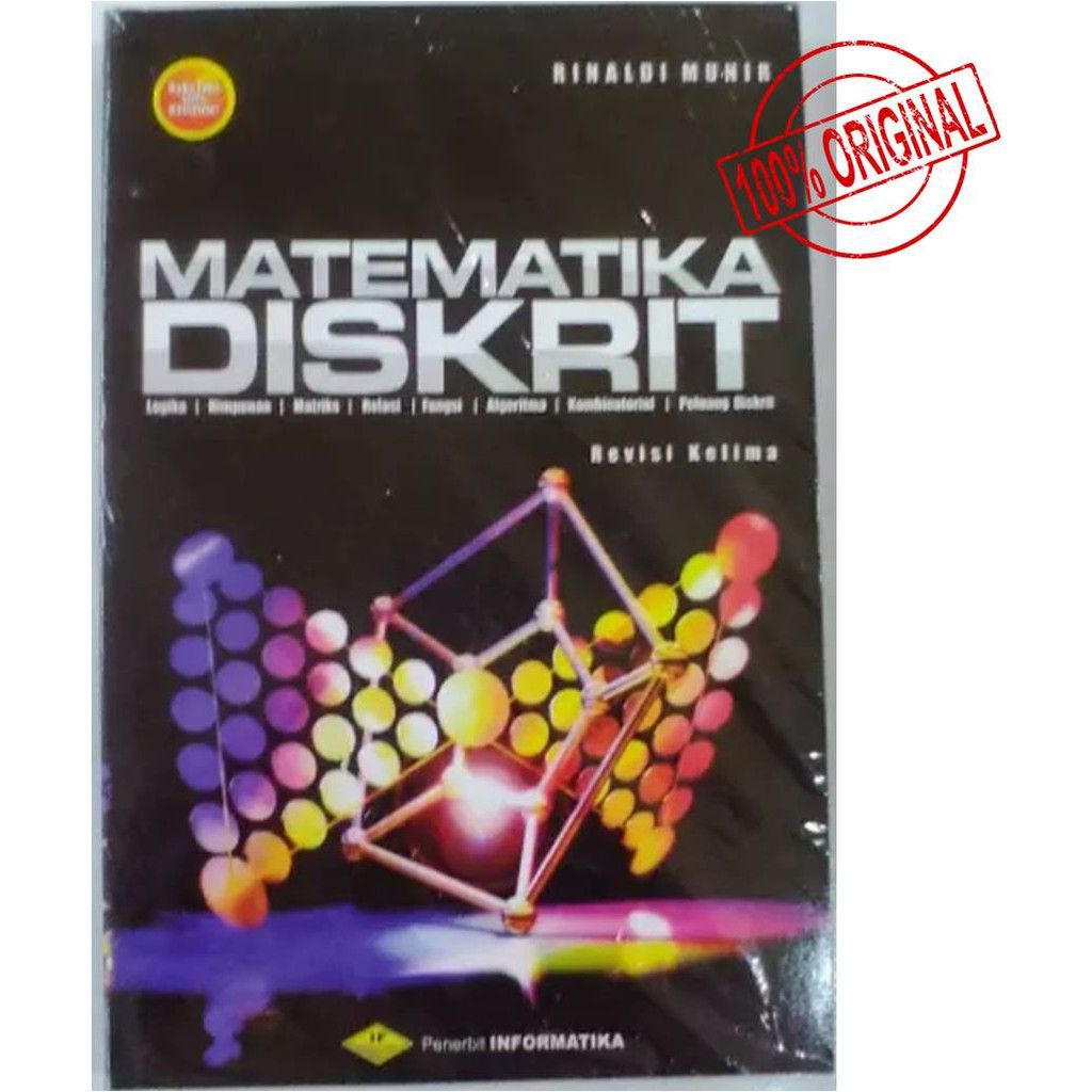 Jual Buku Kuliah Matematika Diskrit Rinaldi Munir Penerbit Informatika Original | Shopee Indonesia