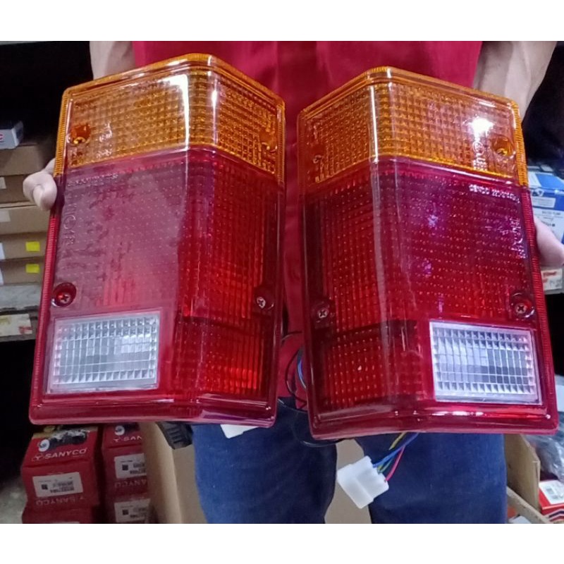 Jual lampu stop minibus model siku 1 set kiri dan kanan | Shopee Indonesia