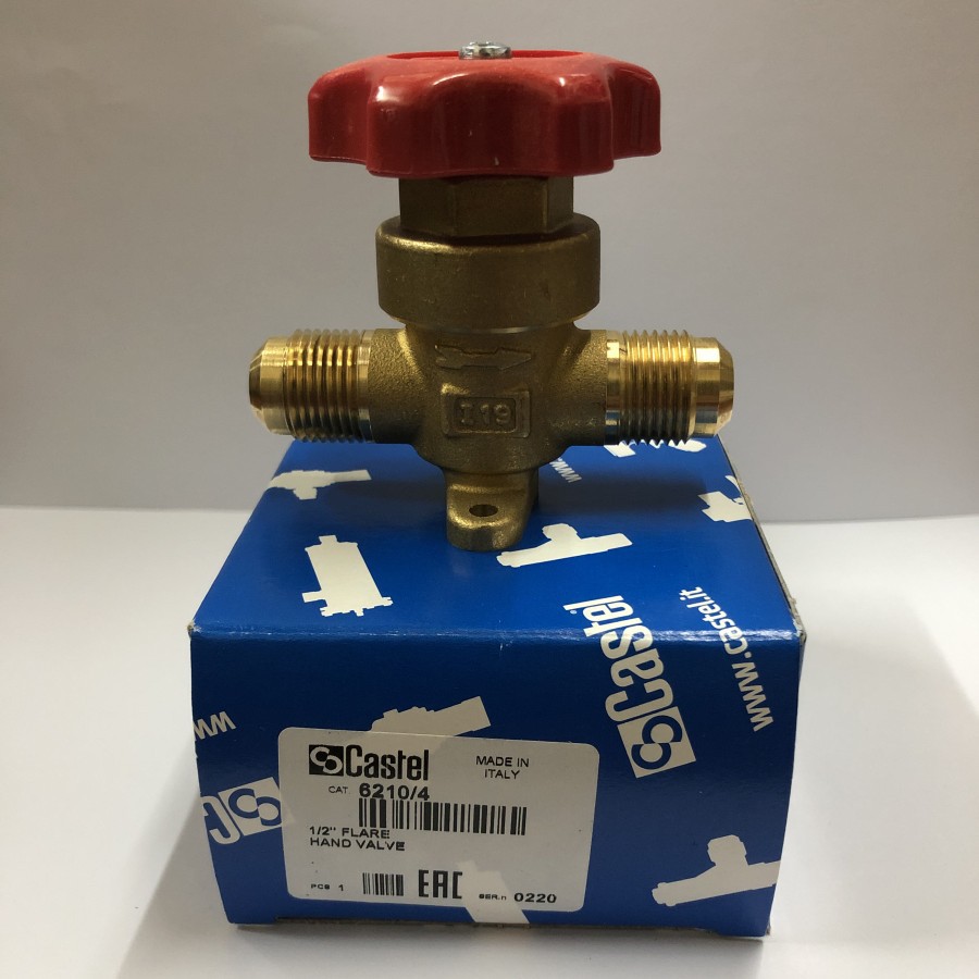 Jual Hand Valve Castel 1/2" Tipe 6210/4 | Stop Kran Castel Ori Itally ...