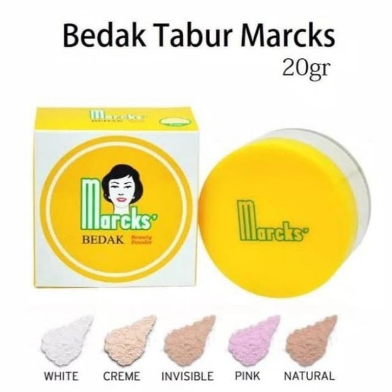 Jual Bedak Marcks Active Beauty Powder 20 gr | Shopee Indonesia