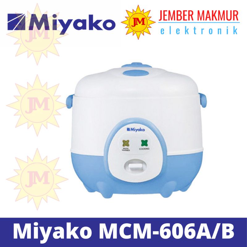 Jual Miyako Magic Com MCM606A Rice Cooker MCM 606 A / 606 B Biru [0 ...