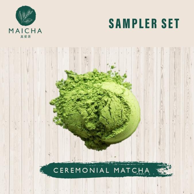 Jual [COD] Sampler Set - Ceremonial Matcha Powder [COD] | Shopee Indonesia
