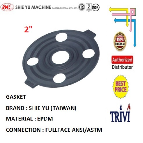 Jual EPDM flange gasket packing rubber fullface ansi SH 2inches karet ...
