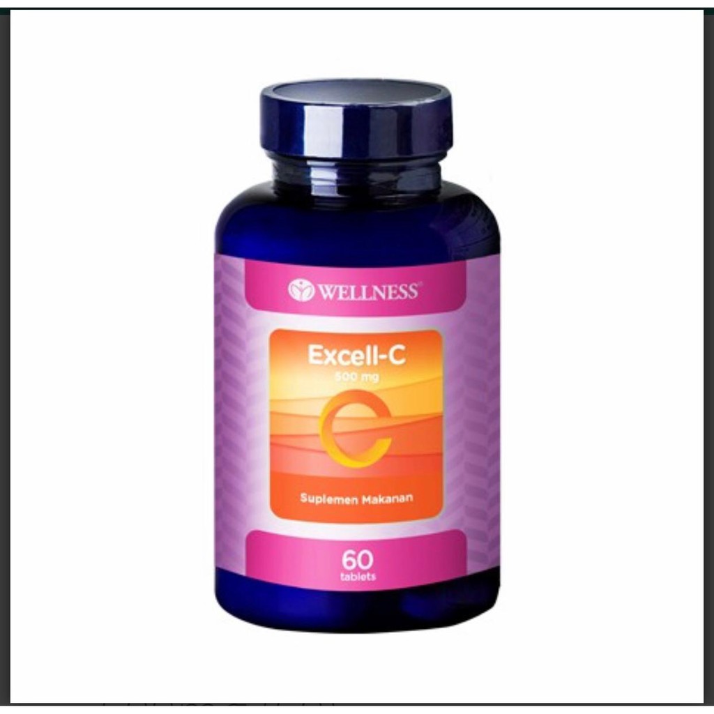 Jual WELLNESS EXCELL C 1000Mg - VITAMIN C - 60 TABLETS | Shopee Indonesia