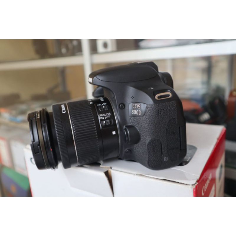 Jual kamera canon 800D plus lensa 18-55mm bukan kamera 100D 200D 600D 650D 700D 60D 70D 80D 5D ...