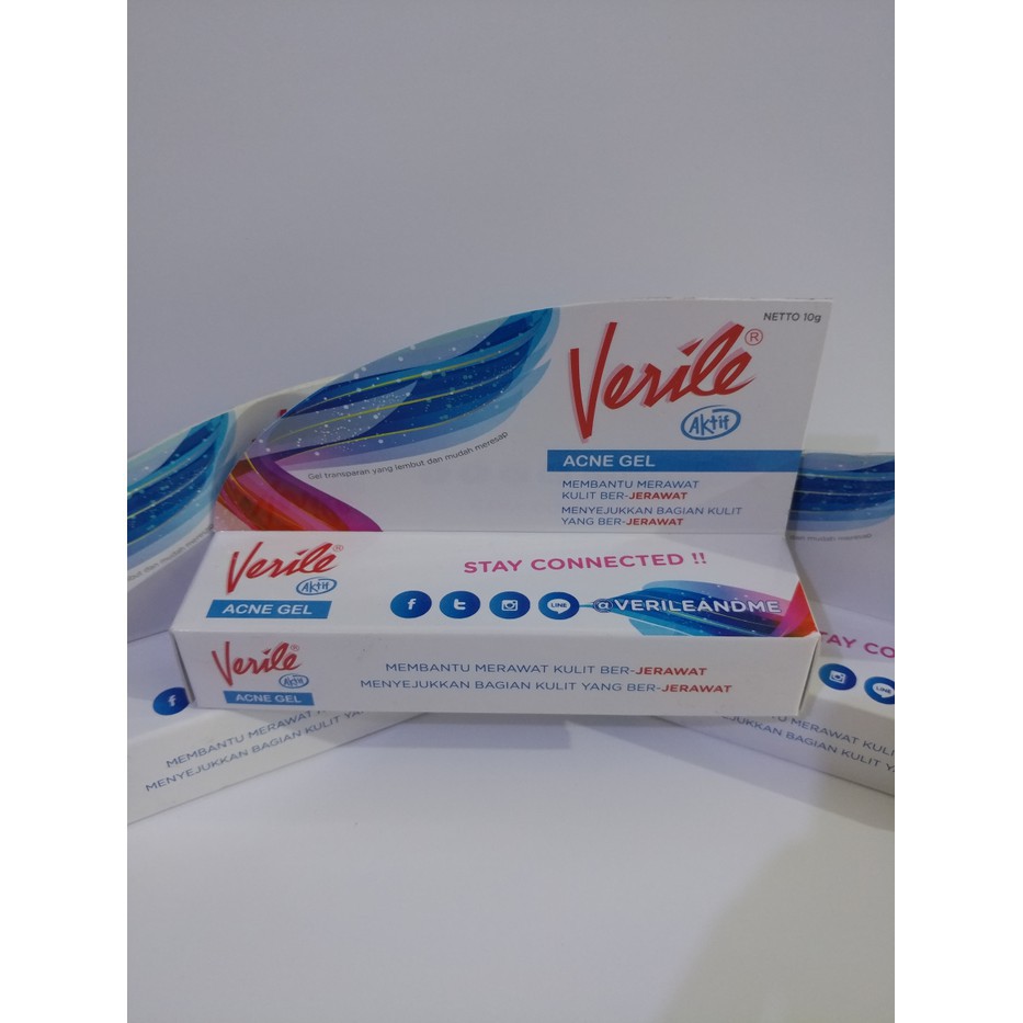 Jual Verile acne gel blemish10 gram- Obat Jerawat | Shopee Indonesia