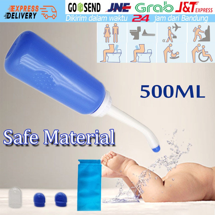 Jual Portable Semprotan Cebok Toilet Pencet Travel Sprayer Botol ...