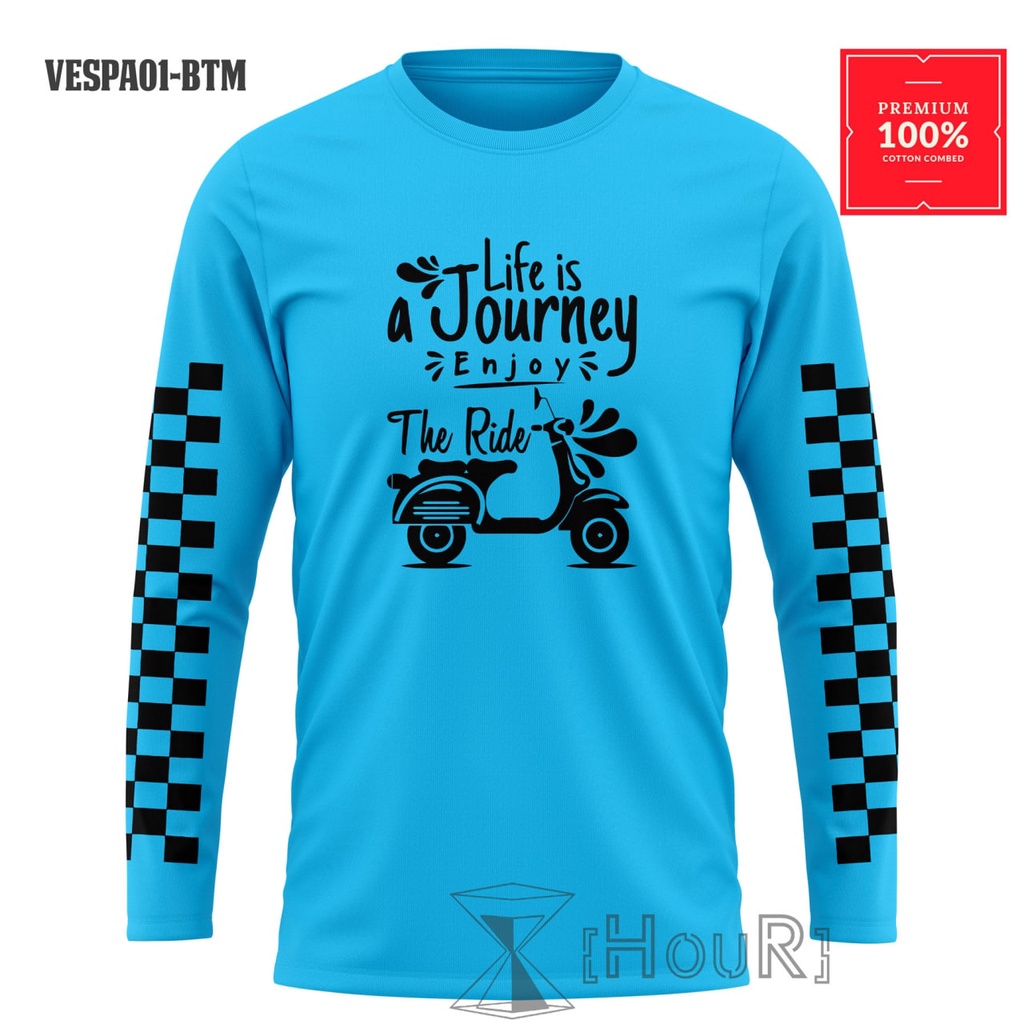 Jual KAOS PRIA VESPA CLASSIC VESPA SCOOTER CLUB BAJU KAOS DISTRO GAMBAR ...