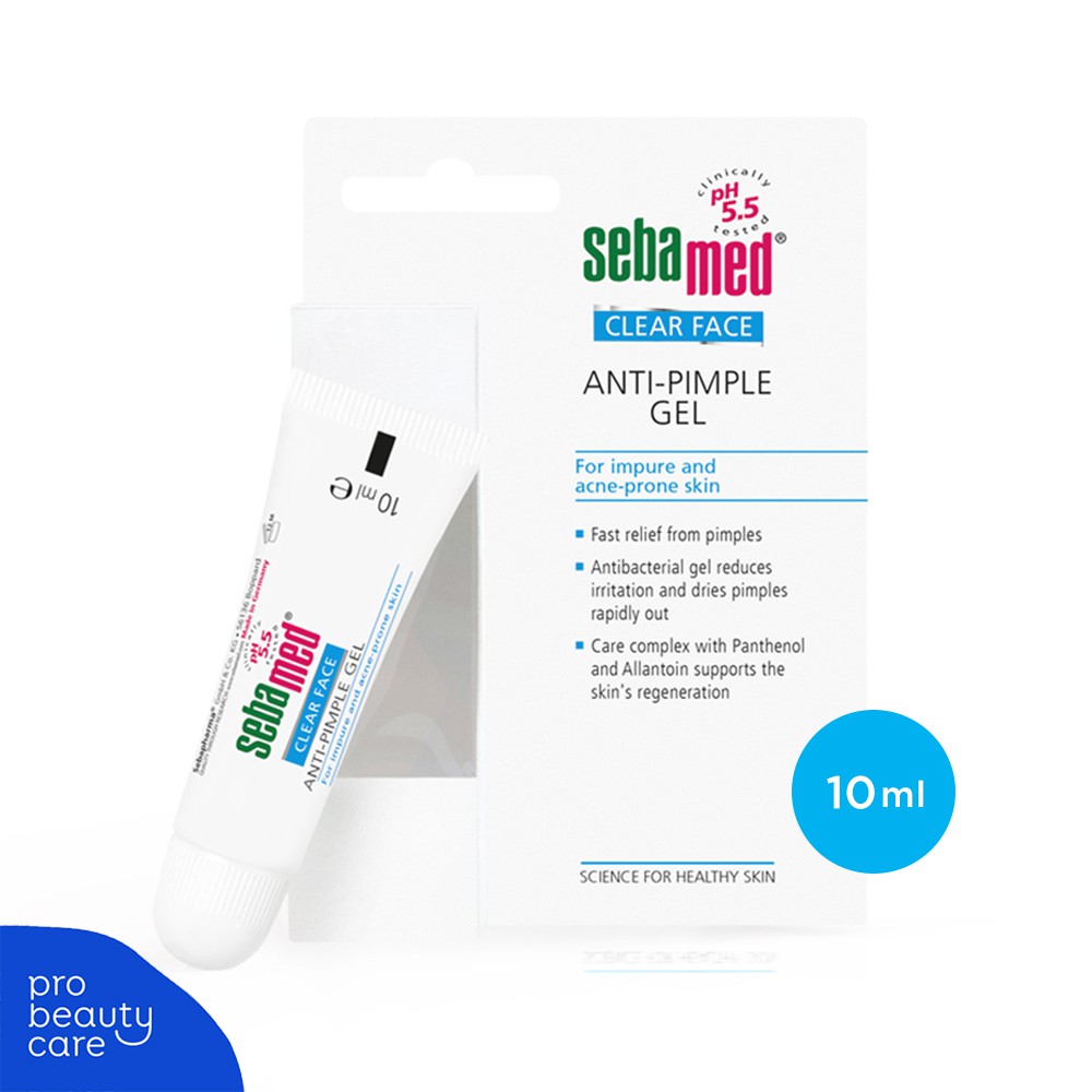 Jual Sebamed - Clear Face Anti Pimple Gel (10 ml) | Shopee Indonesia