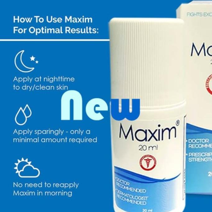 Jual [[COD]] maxim antiperspirant Deodorant Roll On Obat Ketiak Basah ...