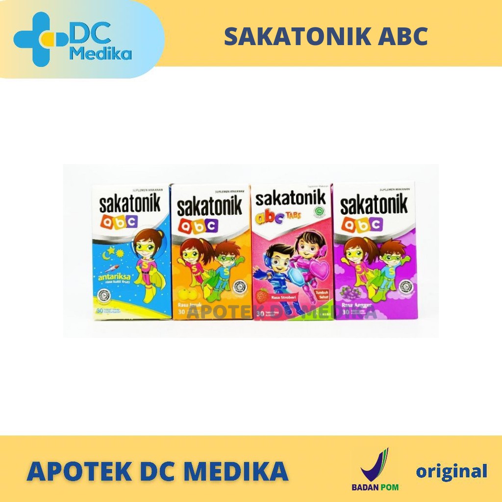 Jual SAKATONIK ABC / VITAMIN ANAK | Shopee Indonesia