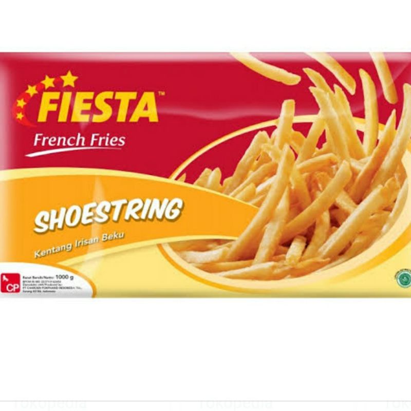 Jual fiesta french fries shoestring 1kg | Shopee Indonesia