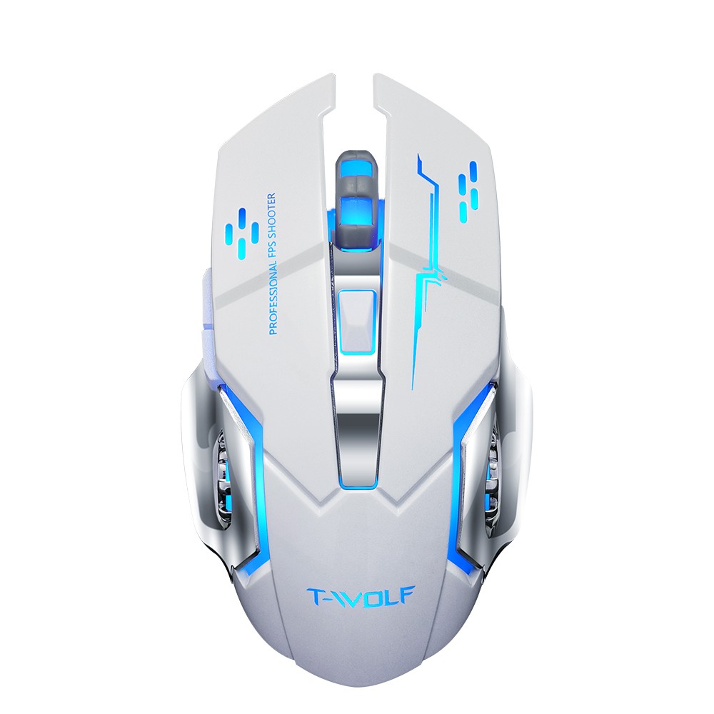 Jual SKU-1059 MOUSE GAMING WIRELESS LED T-WOLF Q13 (RGB) SILENT MOUSE ...