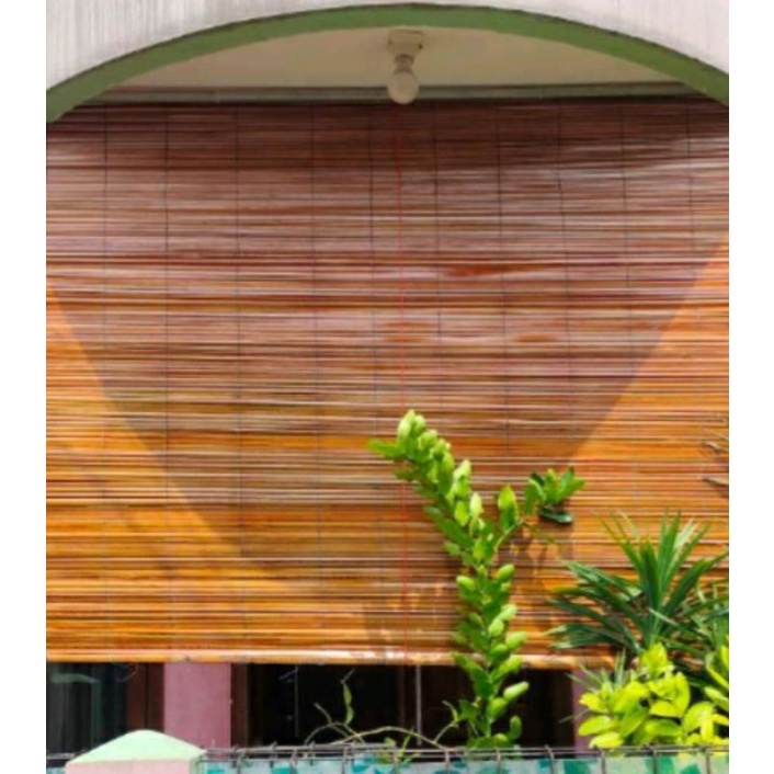 Jual keray / tiray bambu sawitplitur+vernis2x2m | Shopee Indonesia